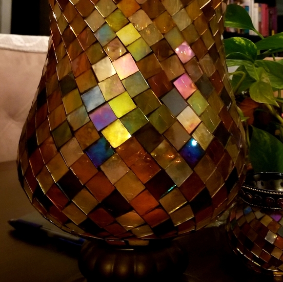 PartyLite | Accents | Hurricane Mosaic Set Partylight Global Fusion ...